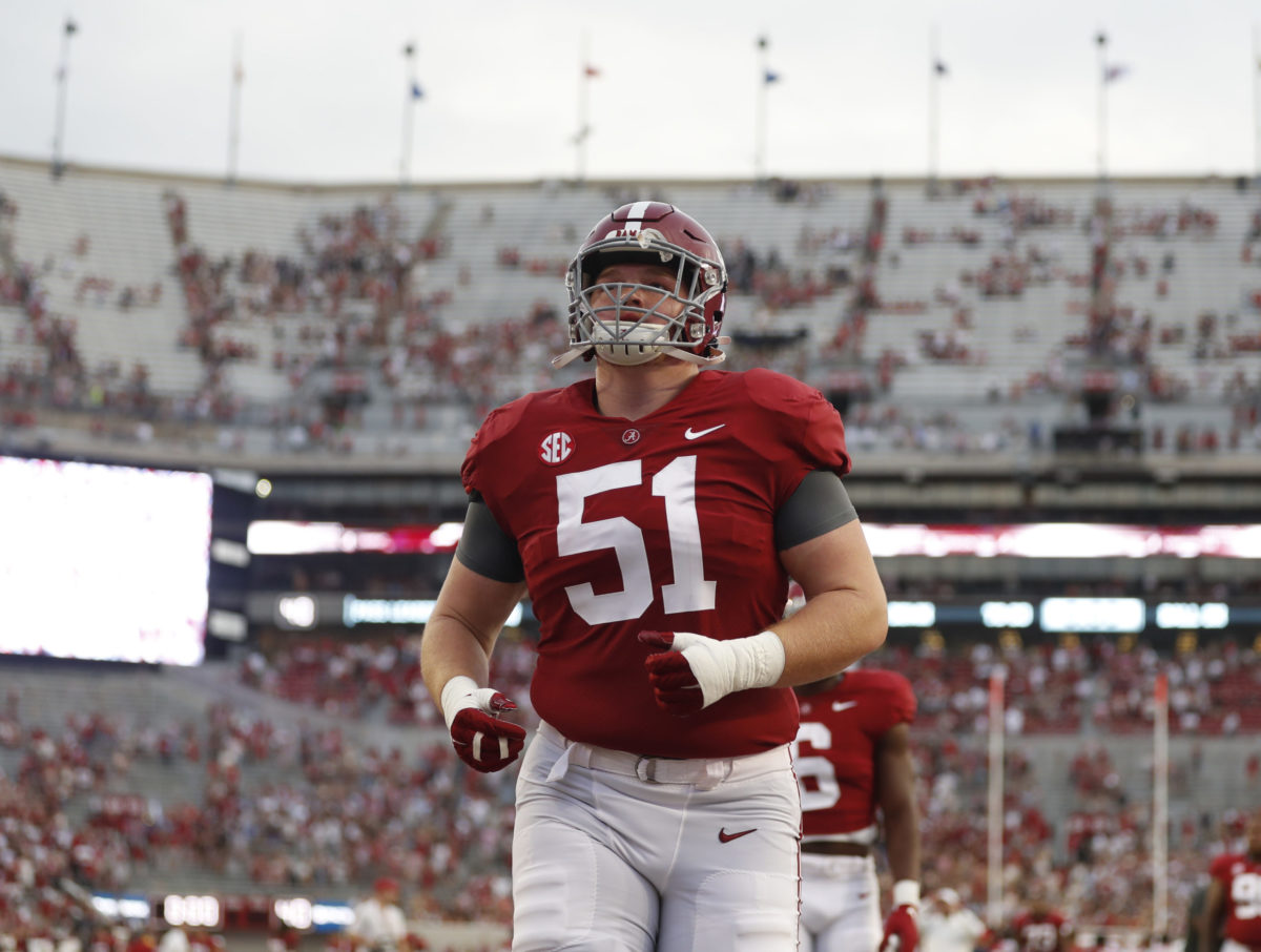 'I’m on this earth to please Him': Alabama lineman Tanner Bowles shares ...