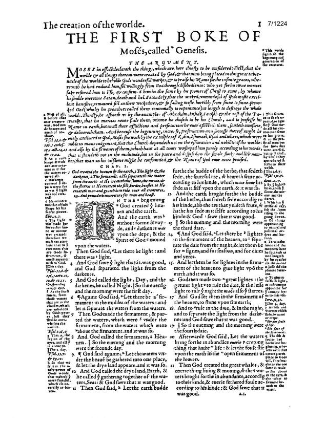'For the edifying of the believers': The Pilgrims and the Geneva Bible ...