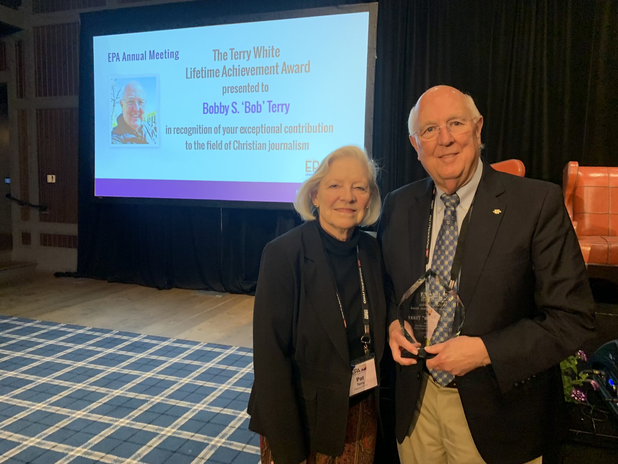 Terry honored with second lifetime achievement award | The Alabama Baptist