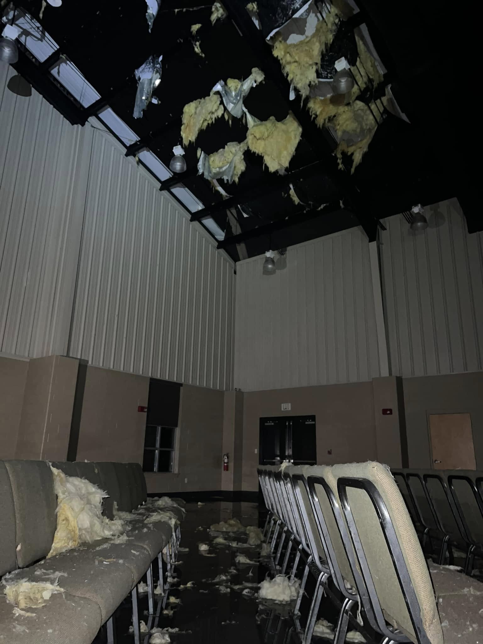 Weekend storms: Calera Baptist, Mignon Baptist damaged; disaster relief ...