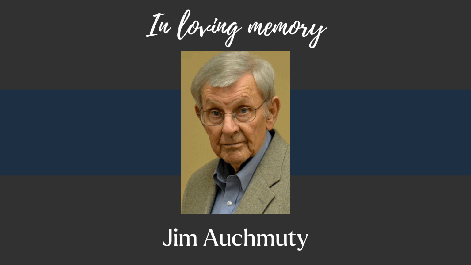 Longtime pastor Jim Auchmuty dies 9 days after preaching final sermon ...