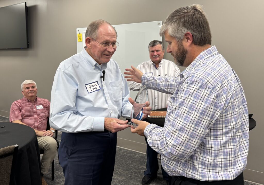 FBC Trussville's James Long presented with Andrew Smith Legacy Leader ...