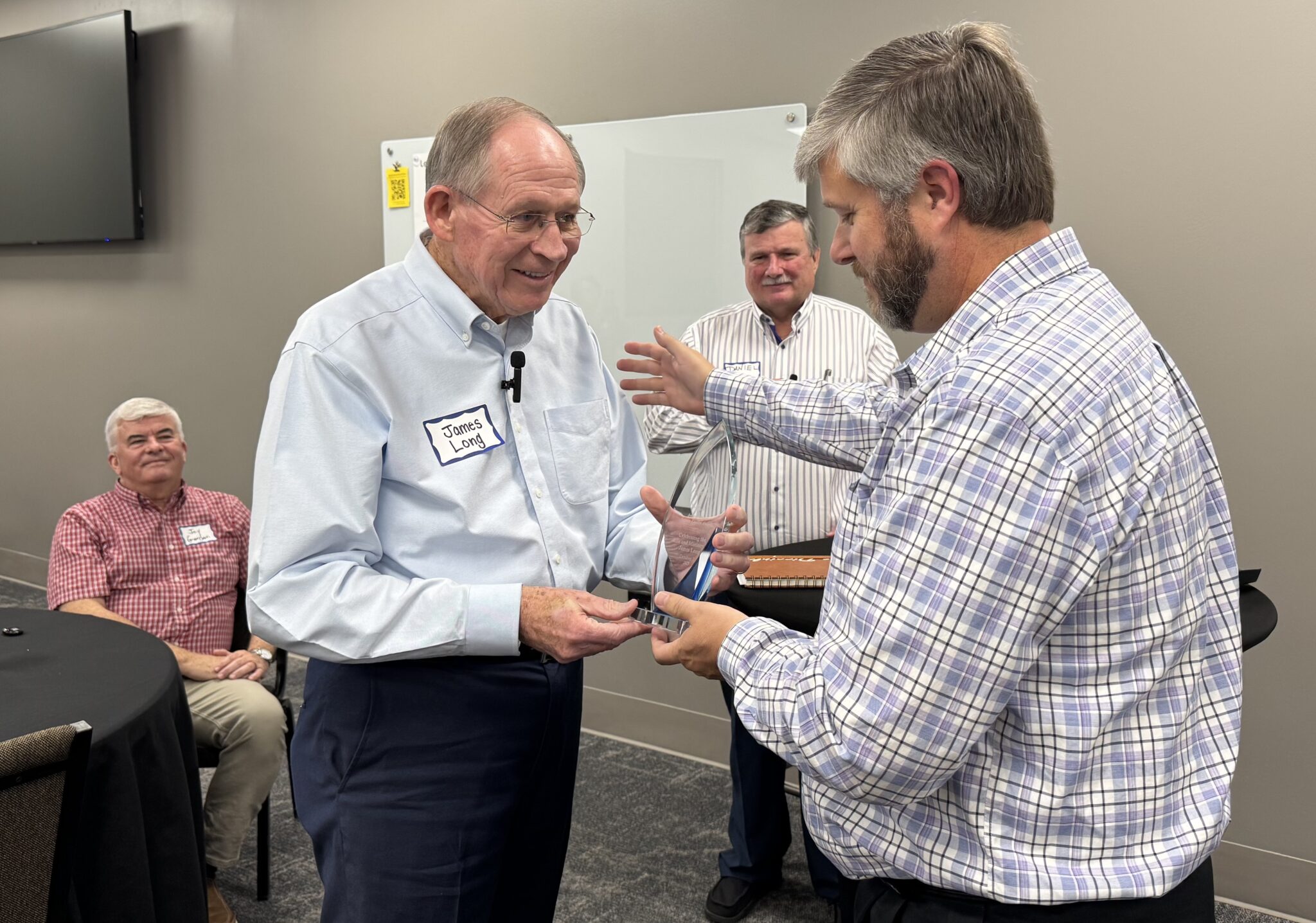 FBC Trussville's James Long presented with Andrew Smith Legacy Leader ...